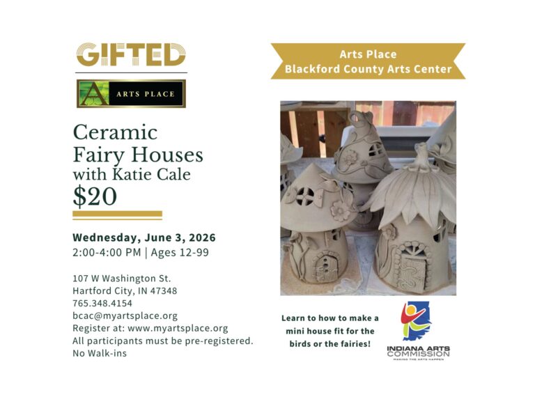 Ceramic Fairy Houses – Visit Jay County